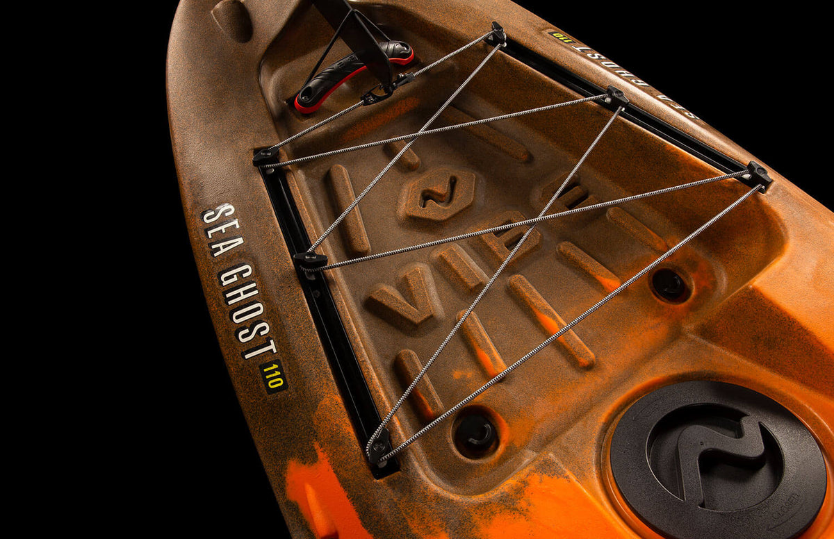 Vibe Sea Ghost 110 Sit On Top Pro Angler Bass Fishing Kayak | Vibe Kayaks Canada