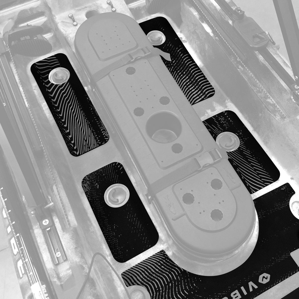 Sea Ghost Series Kayak Deck Padding | Vibe Kayaks Canada